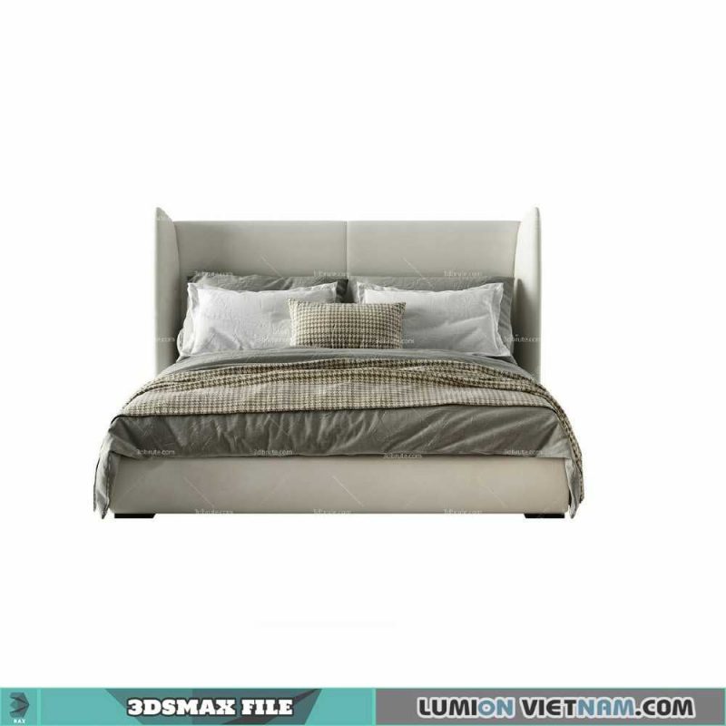BED [3DS MAX MODEL] - 3D Models