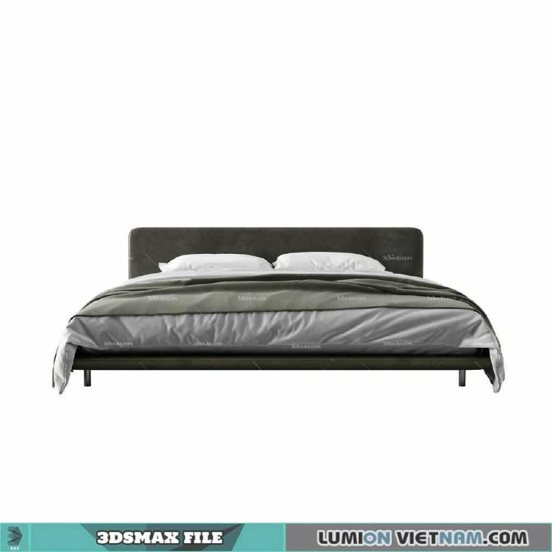 BED [3DS MAX MODEL] - 3D Models