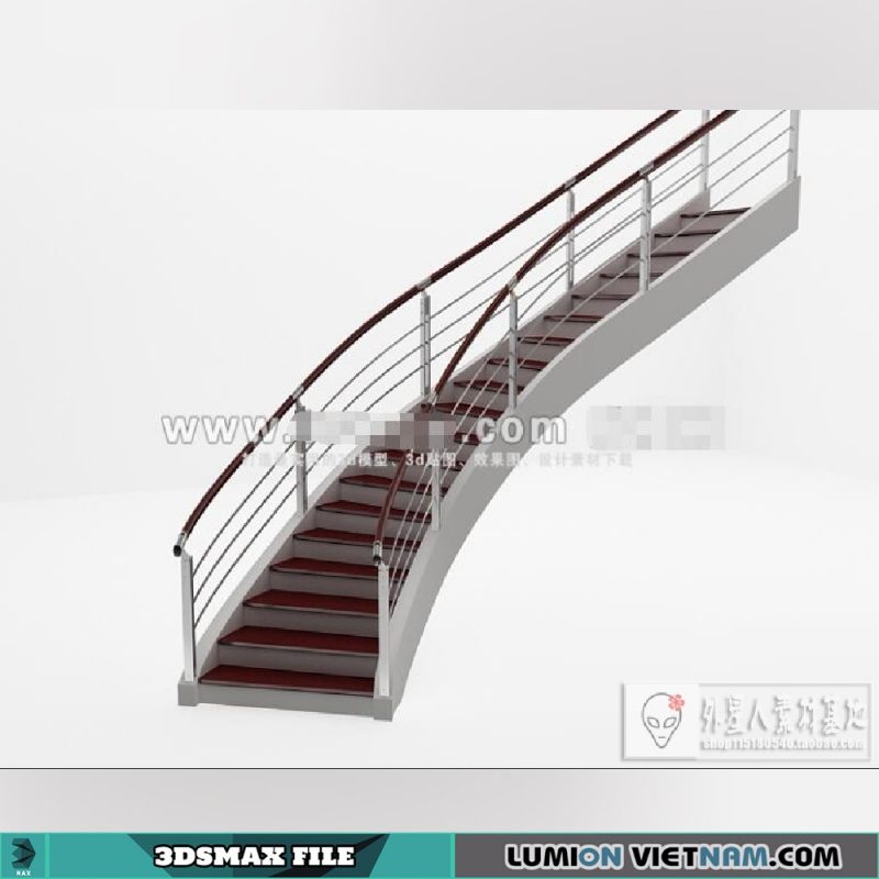STAIRCASE - 3DSMAX MODELS FREE DOWNLOAD - 3D Models