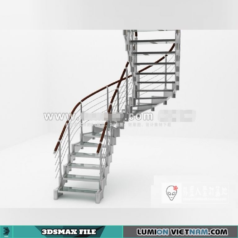 STAIRCASE - 3DSMAX MODELS FREE DOWNLOAD - 3D Models