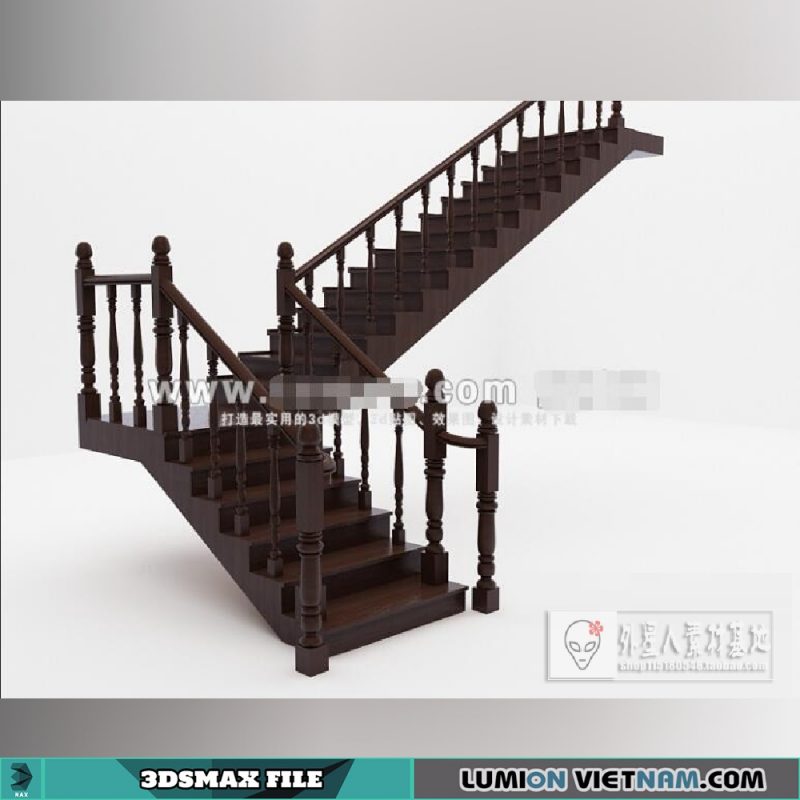 STAIRCASE - 3DSMAX MODELS FREE DOWNLOAD - 3D Models