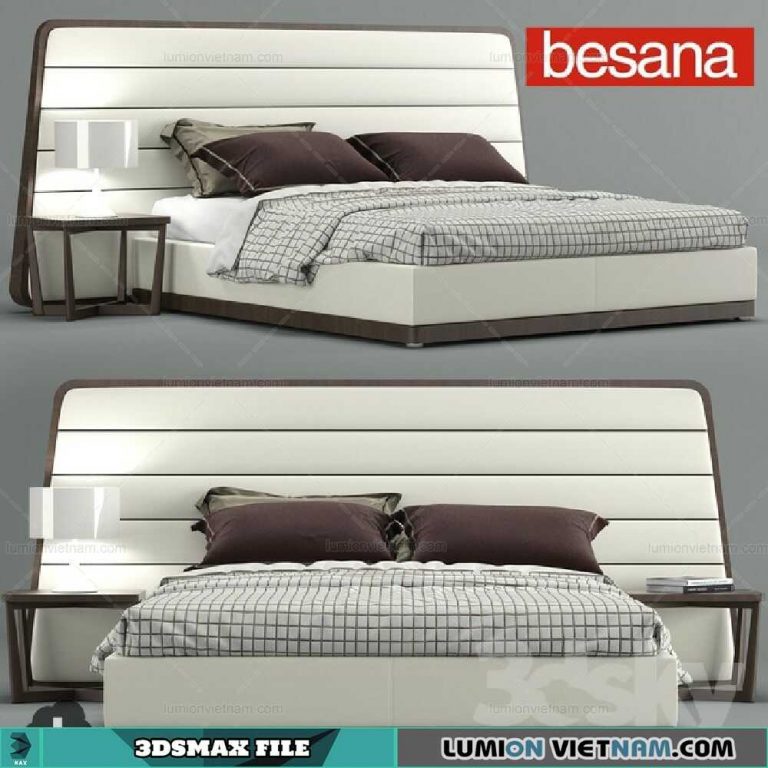 BED [3DS MAX MODEL] - 3D Models