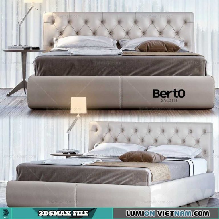 BED [3DS MAX MODEL] - 3D Models