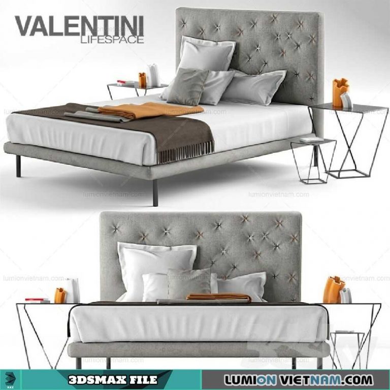 BED [3DS MAX MODEL] - 3D Models