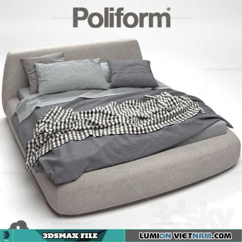 BED [3DS MAX MODEL] - 3D Models